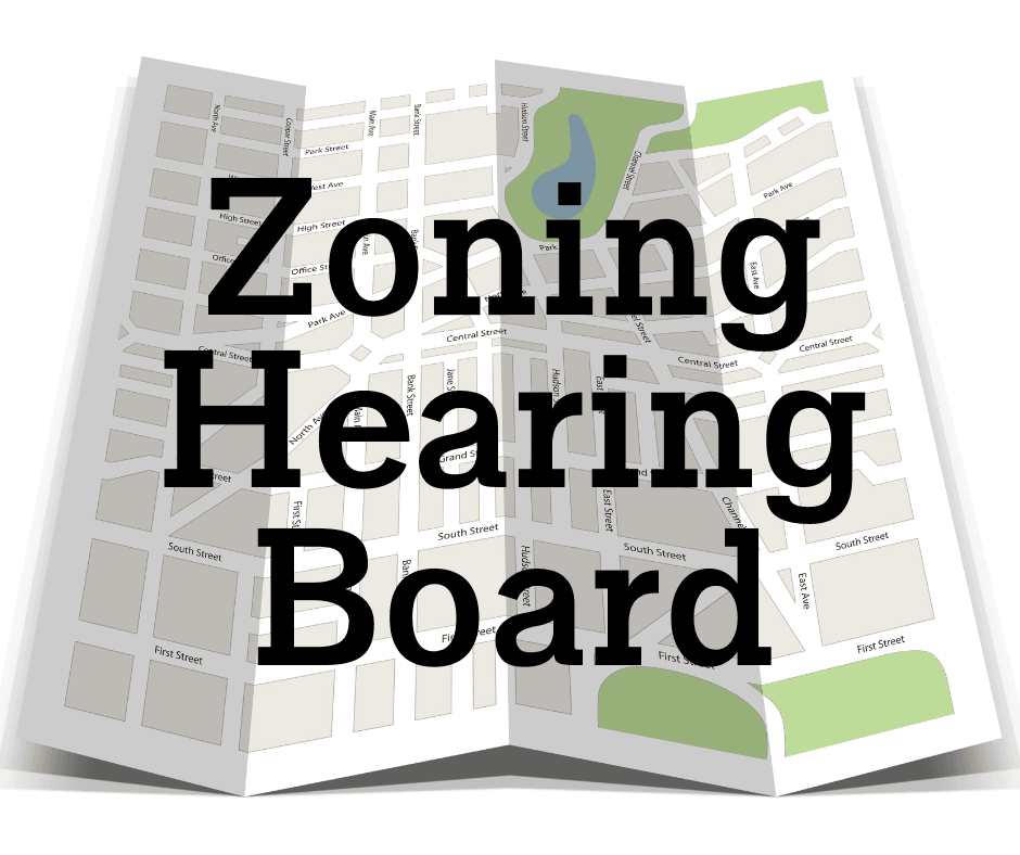 Zoning Hearing Board Meeting
